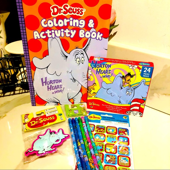 Dr. Seuss | Other | Dr Seuss Horton Hears A Who Activity Set | Poshmark